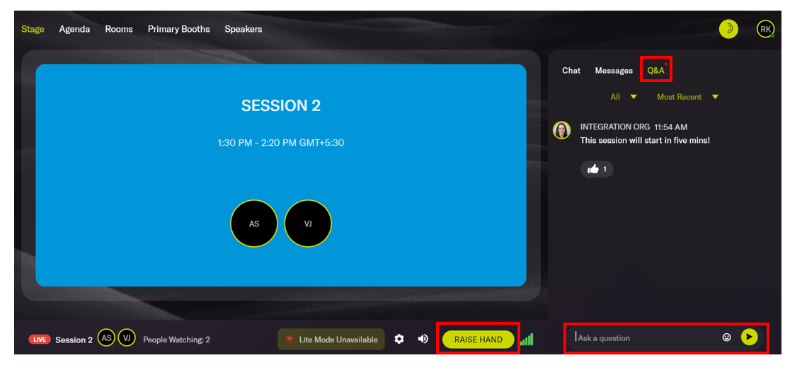How To Manage Audience Q&A – Goldcast